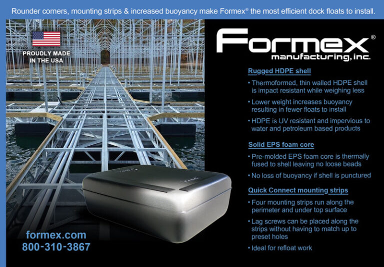 Formex Manufacturing, Inc. » Formex® Dock Floats